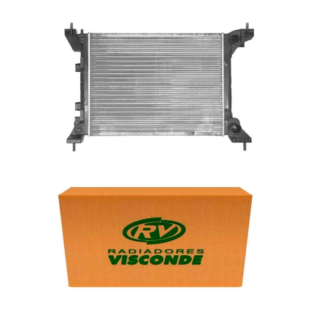 Radiador Fiat Grand Siena 1.4 8V 2012 a 2017 12543 Visconde