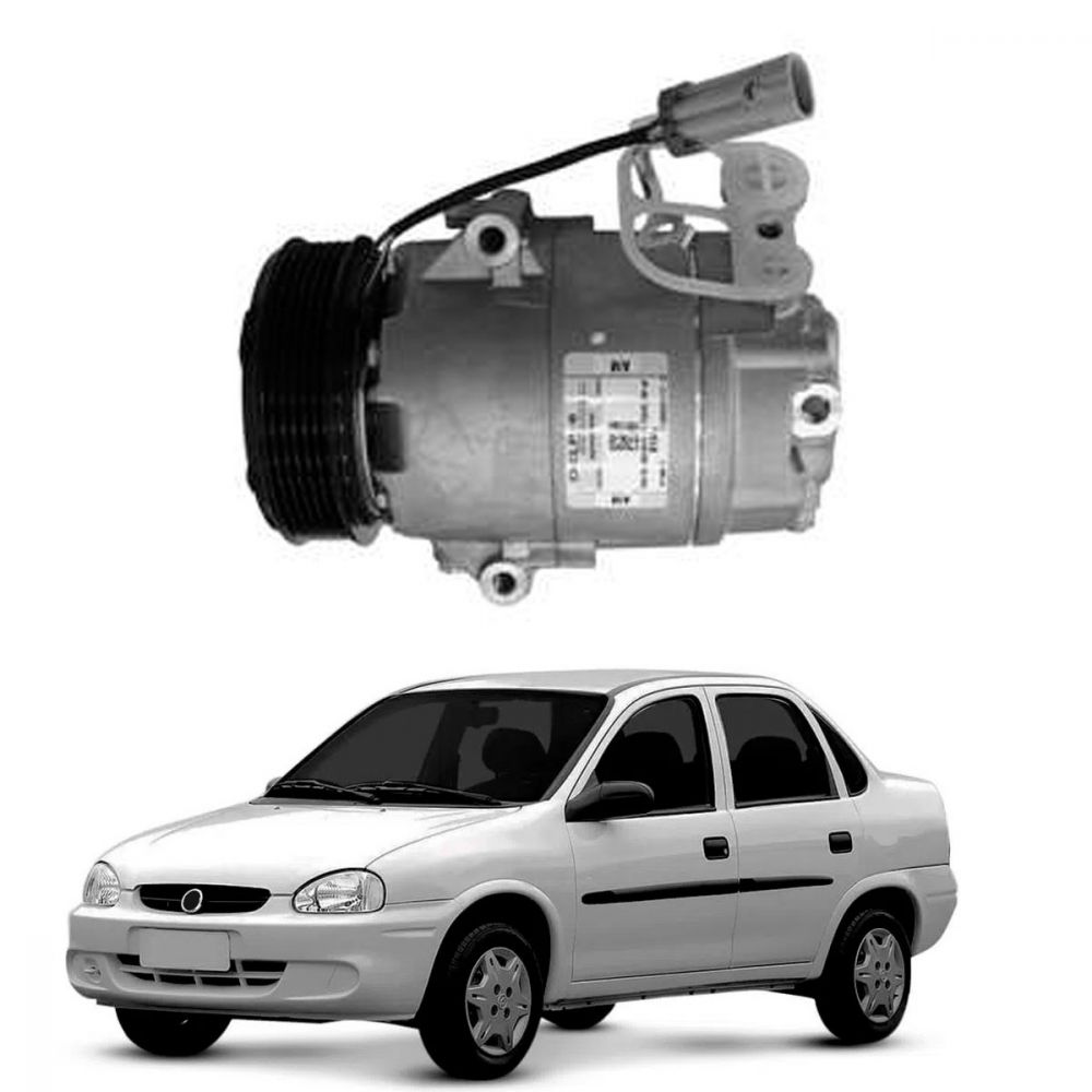 Compressor de Ar Condicionado Corsa 2002 a 2012 CS10099 Delphi