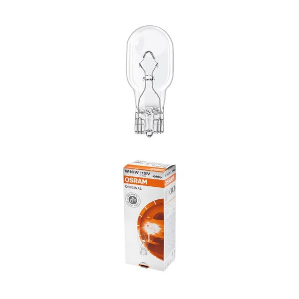 Lampada W16W 12V 16W OS921 BRANCA OSRAM